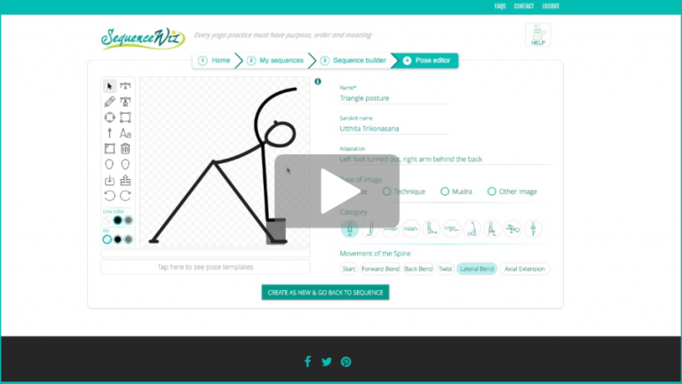 Add new pose from template – Sequence Wiz Help