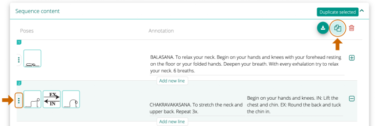 Copy line – Sequence Wiz Help