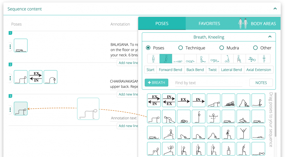 Add pose to sequence – Sequence Wiz Help