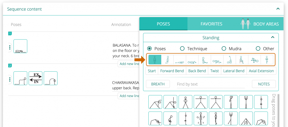 Find pose – Sequence Wiz Help