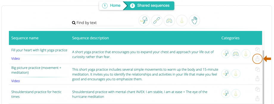 Preview and copy Shared sequences – Sequence Wiz Help