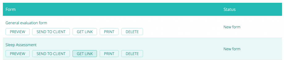 Get link to form – Sequence Wiz Help