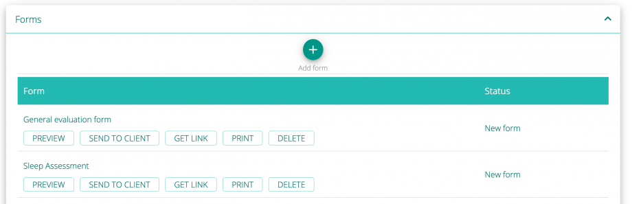 Add Form to Student Profile – Sequence Wiz Help