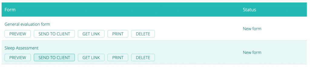 Send form to student – Sequence Wiz Help