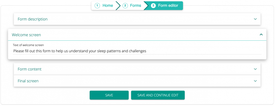 Add new form – Sequence Wiz Help