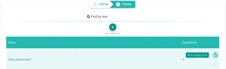 Print blank form and delete form – Sequence Wiz Help