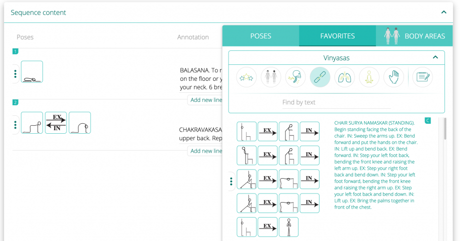 Insert Favorite (saved line) into sequence – Sequence Wiz Help