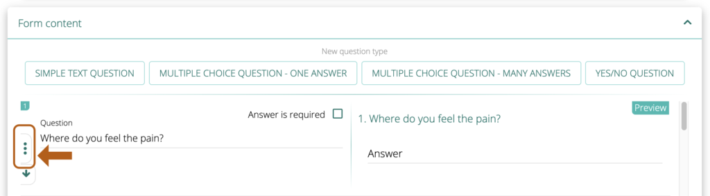 How to delete any question on the form – Sequence Wiz Help