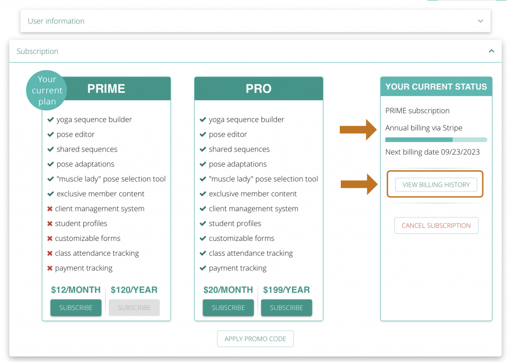Print your payment receipts to Sequence Wiz for taxes (or other purposes) – Sequence Wiz Help