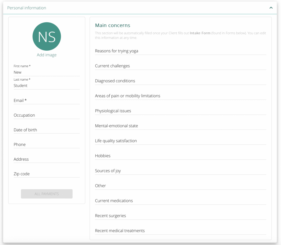 Public Intake Forms – Sequence Wiz Help